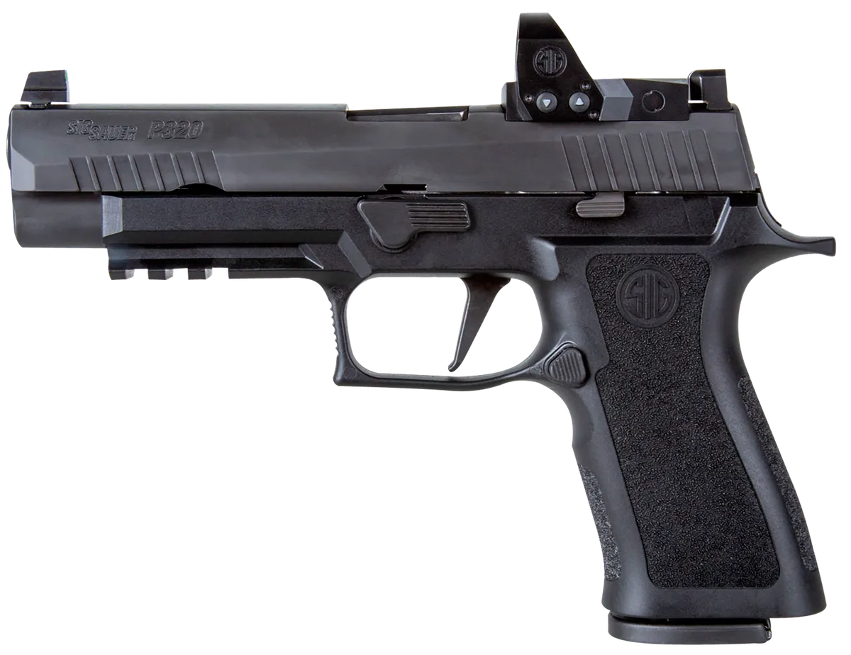 P320 AXG Legion 3.9" 10 Round 9mm Pistol with Reflex Sight | The Real Grit