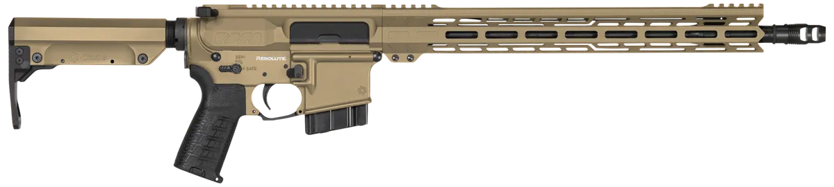 Resolute MK4 16.10" 10 Round 6mm ARC Semi Auto Rifle - Coyote Tan | The ...