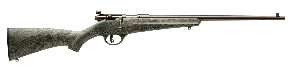 Rascal Youth 16.12" Single Shot 22 Long Rifle Bolt Action Rifle - Gator ...