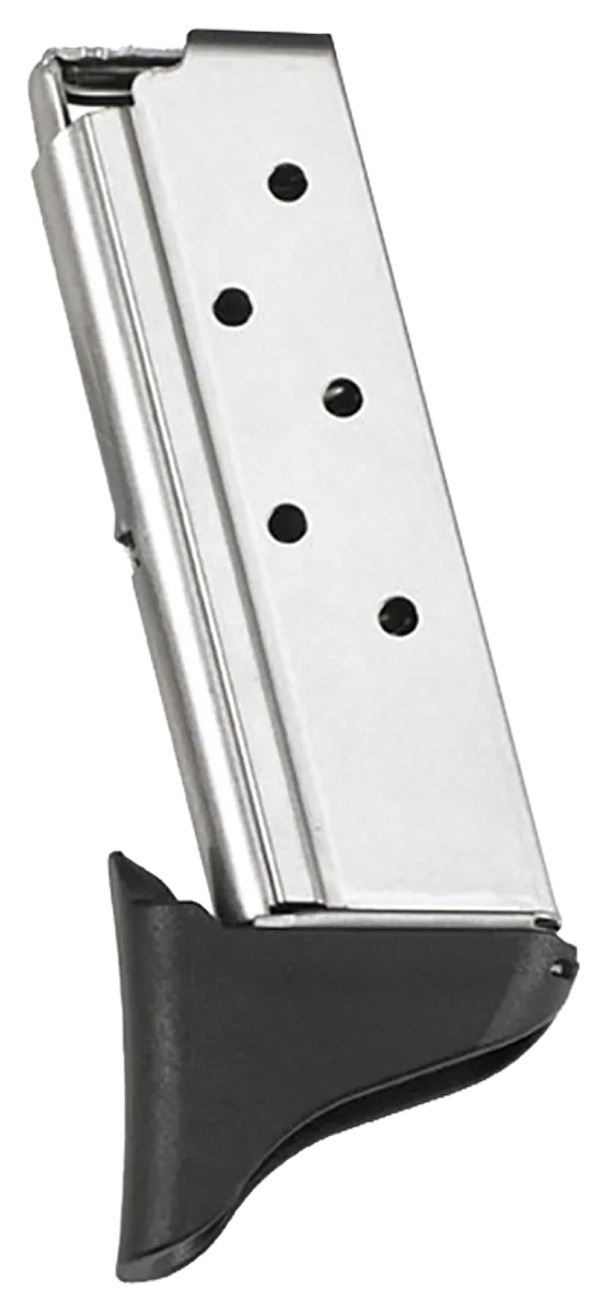 Pico 6 Round 380 ACP Magazine with Extension - Stainless | The Real Grit