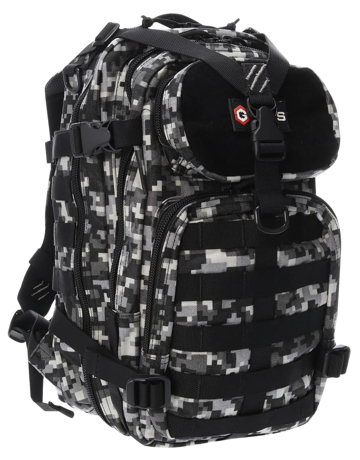 Tactical Bugout Backpack Range Bag - Gray Digital | The Real Grit